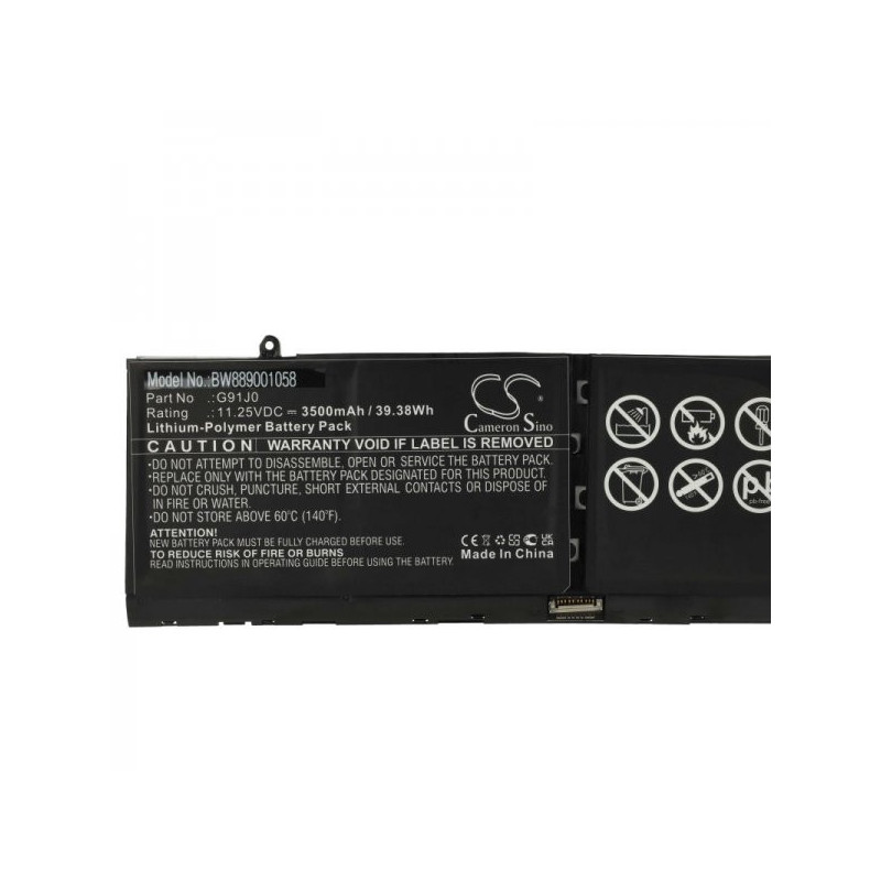 Akumuliatorius, skirtas „Dell Vostro 3511“, „Inspiron 5418“ ir kt. 3500 mAh | Marsietis.lt