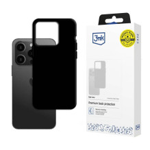 Apple iPhone 15 Pro Max – 3mk matinis dėklas juodas | Marsietis.lt