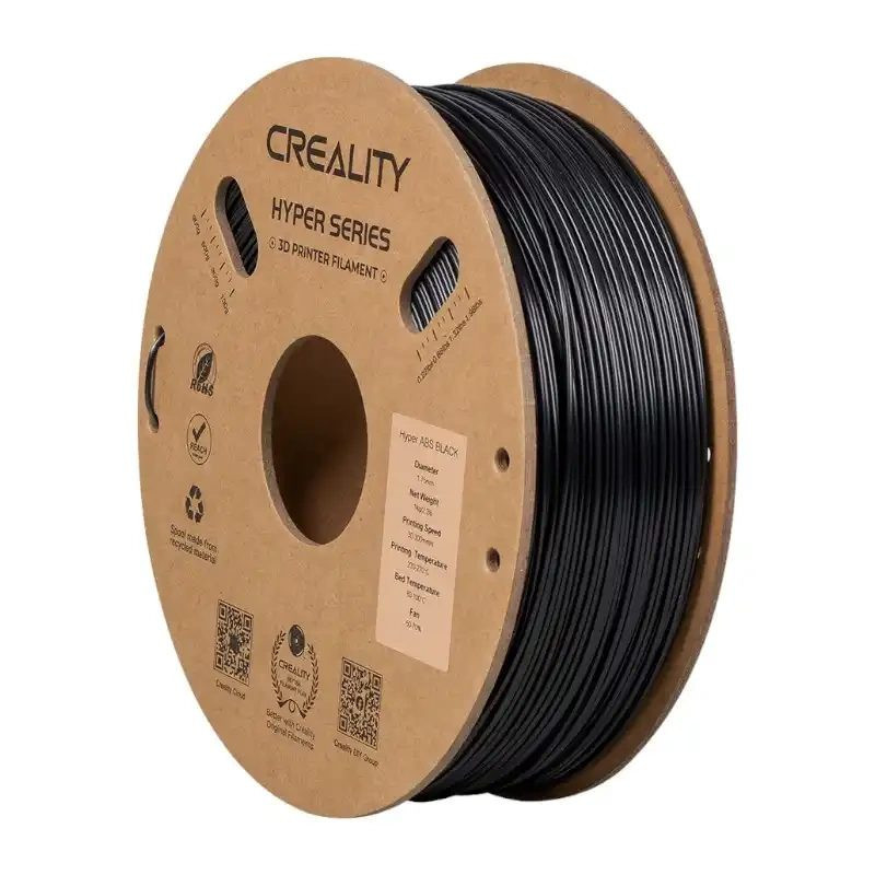 Hiper ABS filamentas „Creality“ (juodas) | Marsietis.lt