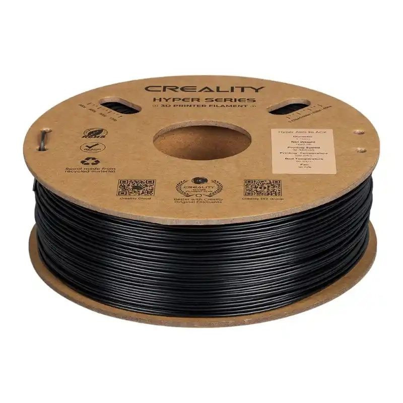 Hiper ABS filamentas „Creality“ (juodas) | Marsietis.lt
