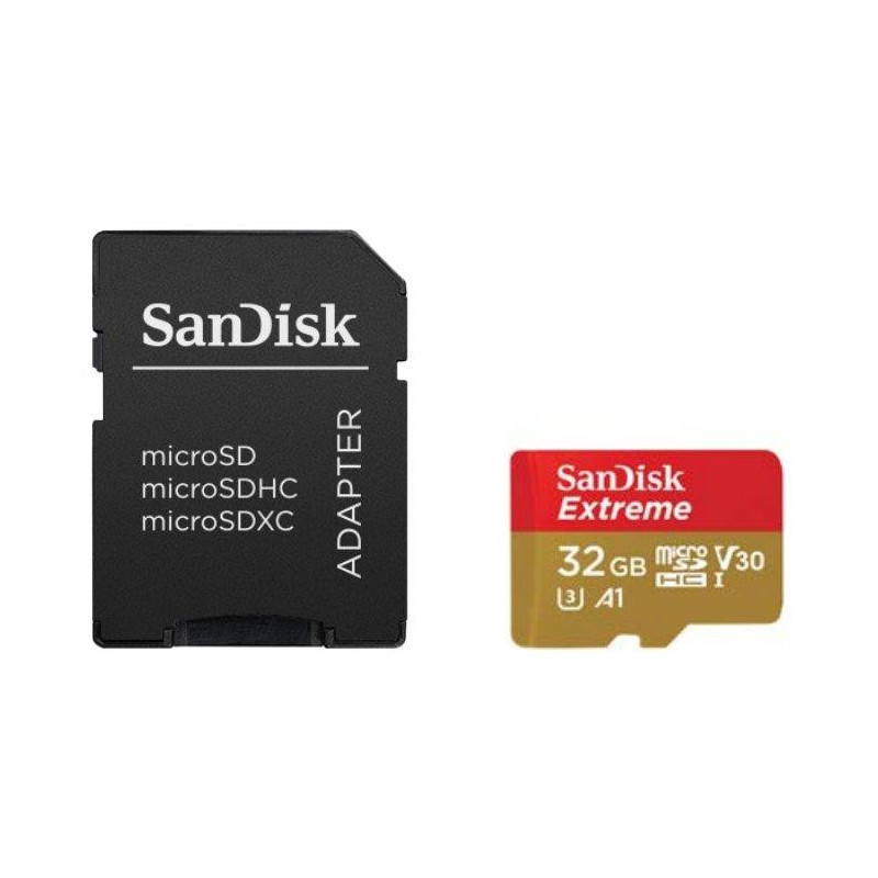MEMORY MICRO SDHC 32GB UHS-I / W / A SDSQXAF-032G-GN6AT SANDISKAS ...
