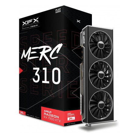 XFX Radeon RX 7900 XTX Speedster MERC 310 Juoda 24GB GDDR6 384bit ...
