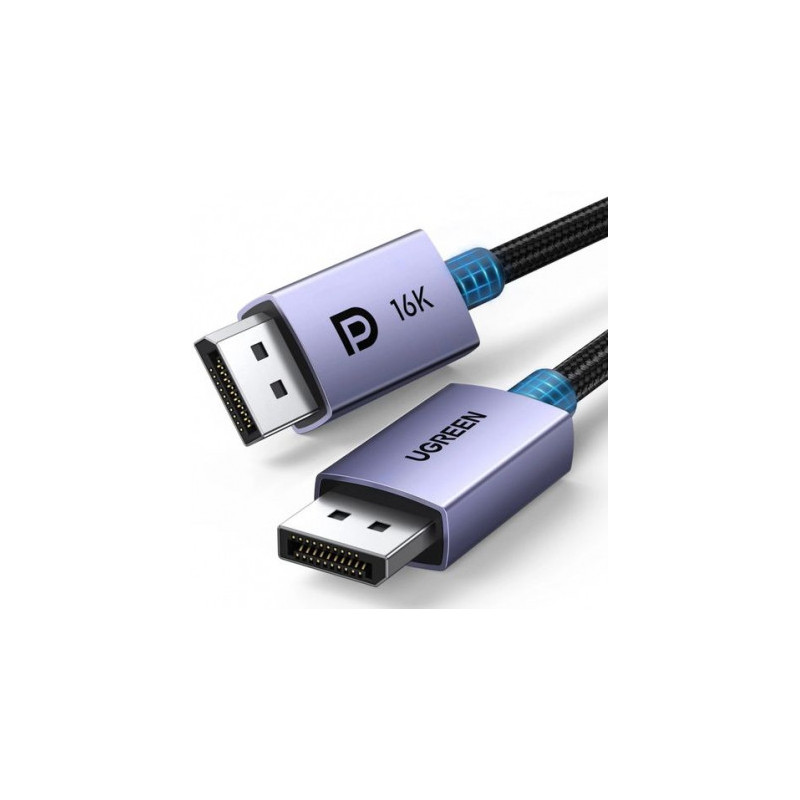 Ugreen DisplayPort to DisplayPort 2.1 16K@60Hz 2m 80Gbps DP131 ...