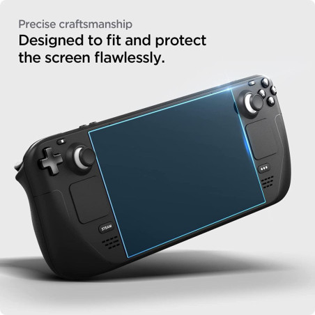 Spigen Glas.tR EZ Fit Tempered Glass for Steam Deck | Marsietis.lt