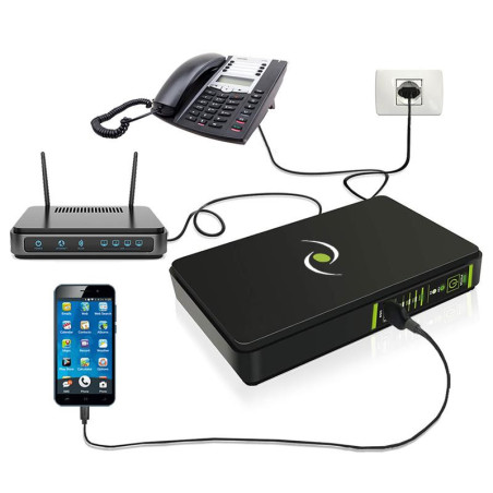 UPS ERA PLUS DC POE 24VDC FGCERAPLDC252 TECNOWARE | Marsietis.lt
