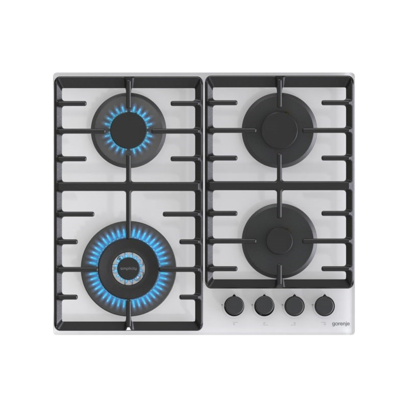 Gorenje GTW642SYW balta įmontuojama 60 cm dujinė viryklė 4 zona -os ...