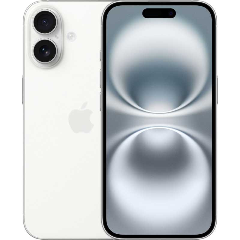 Apple iPhone 16 5G 128GB Baltas DE | Marsietis.lt