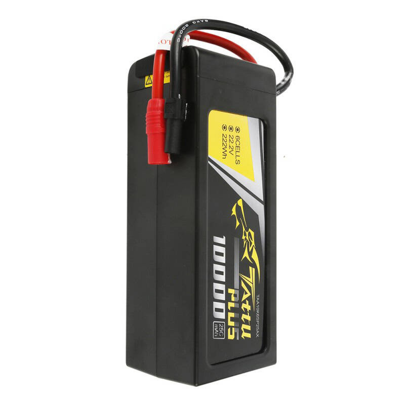 „Tattu Plus“ 10000mAh 22,2 V 25C 6S1P lipo akumuliatorių blokas su ...
