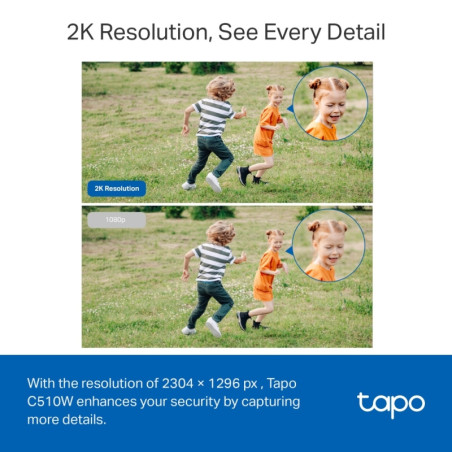 TP-LINK Outdoor Pan Tilt Security WiFi Camera Tapo C510W | Marsietis.lt