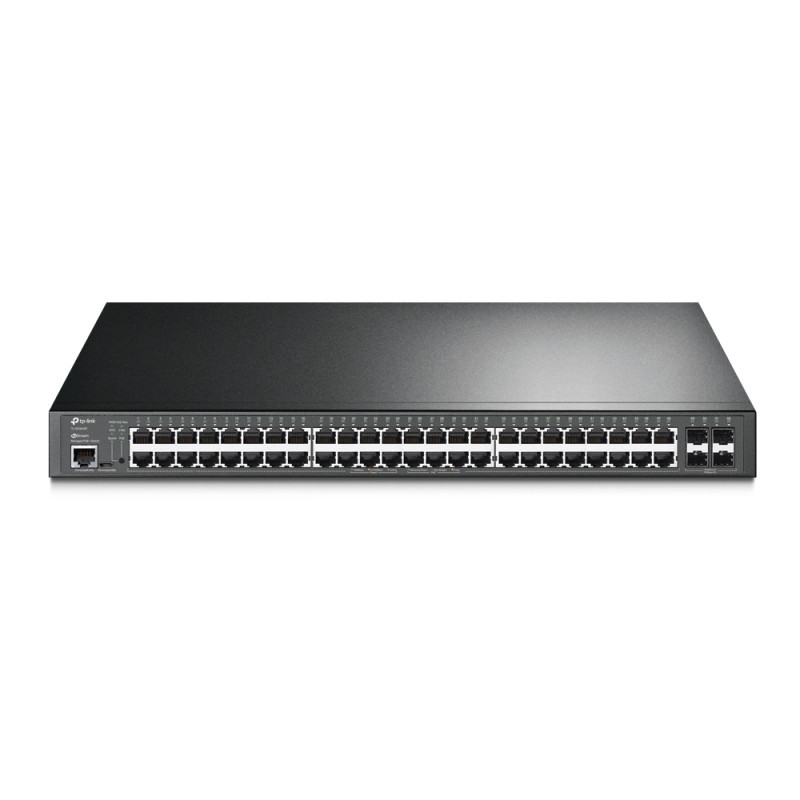 TP-LINK JetStream 52 prievadų gigabito L2+ valdomas komutatorius su 48 ...