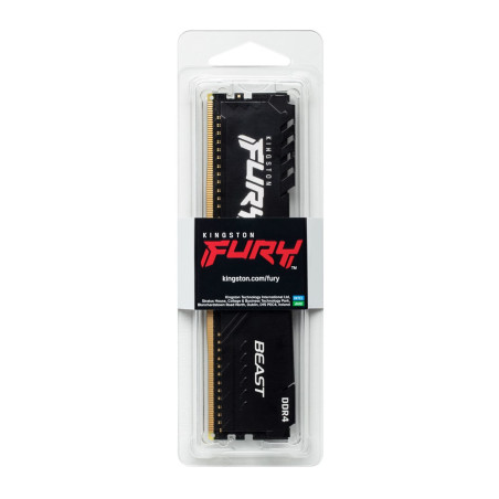 Kingston Technology FURY Beast 8GB 3200MT s DDR4 CL16 DIMM Black ...