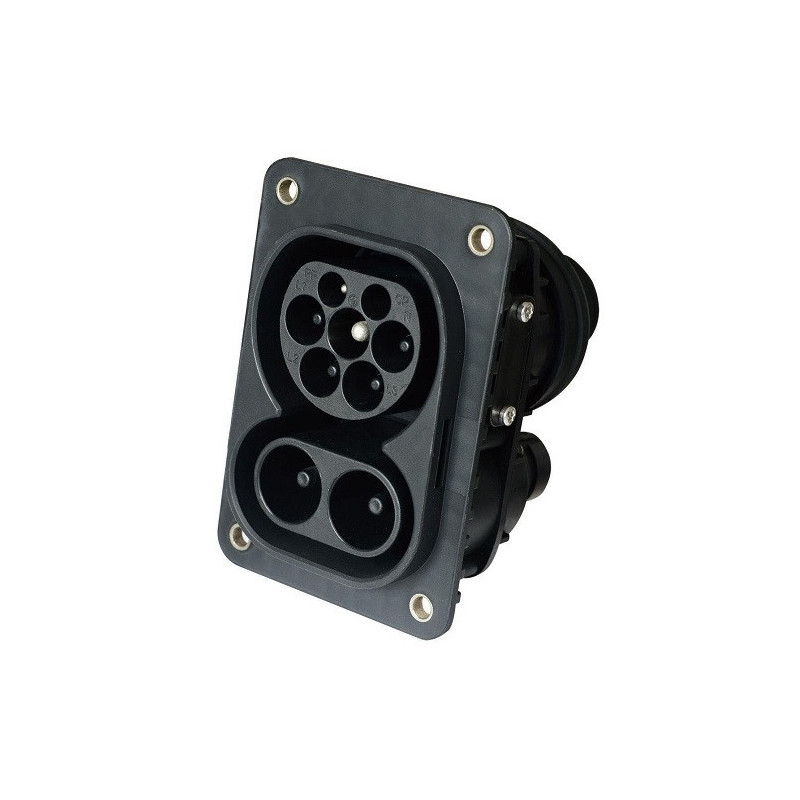 Electric vehicle socket Duosida CCS 2 Male , 200A, 32A, 3-phase ...