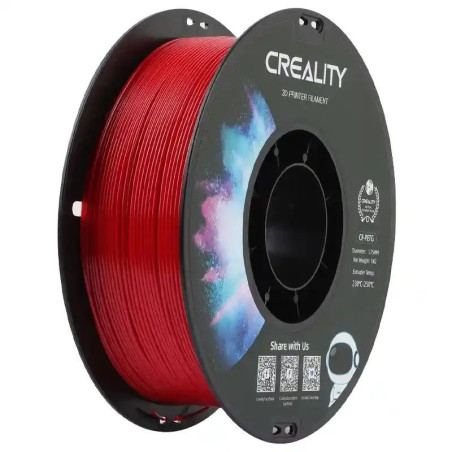 CR-PETG filamentas „Creality“ (raudonas) | Marsietis.lt