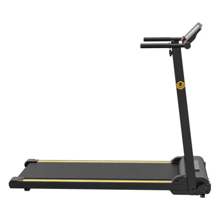 UREVO Foldi Mini electric treadmill black and orange | Marsietis.lt