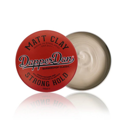 Matt Clay Stiprios fiksacijos, matinis plaukų modeliavimo molis, 100 ml ...