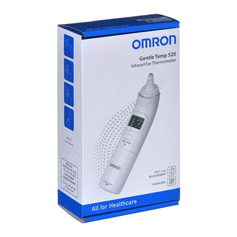 Kontaktinis Termometras - Omron Gentle Temp 520, Balta | Marsietis.lt