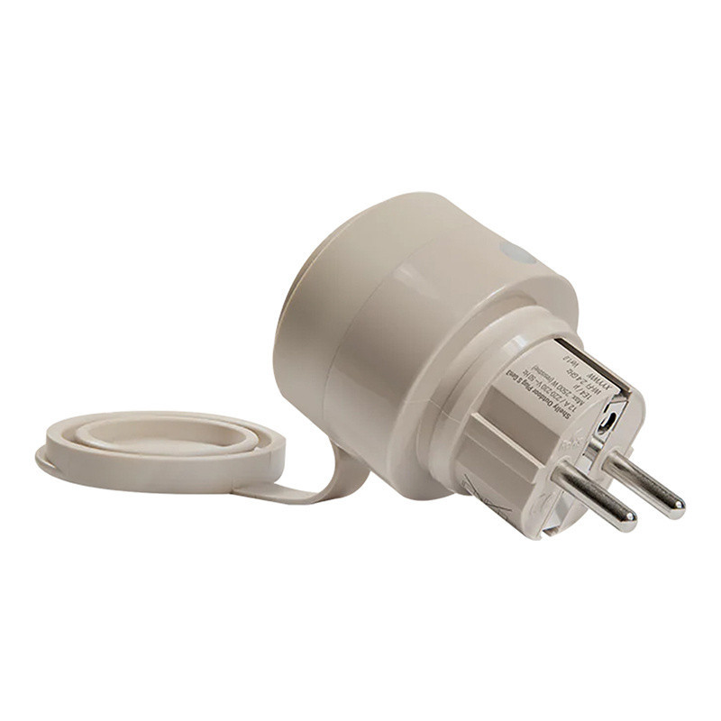 „Shelly Plug S MTR Gen3 IP44“ 12A išmanusis lauko lizdas | Marsietis.lt