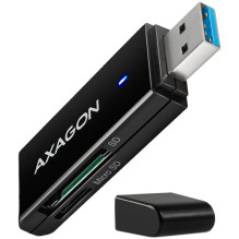 Axagon Slim super-speed USB 3.2 Gen 1 card reader with a direct USB-A ...