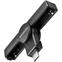 Foldable pocket USB-C contact Smart ID card reader. | Marsietis.lt