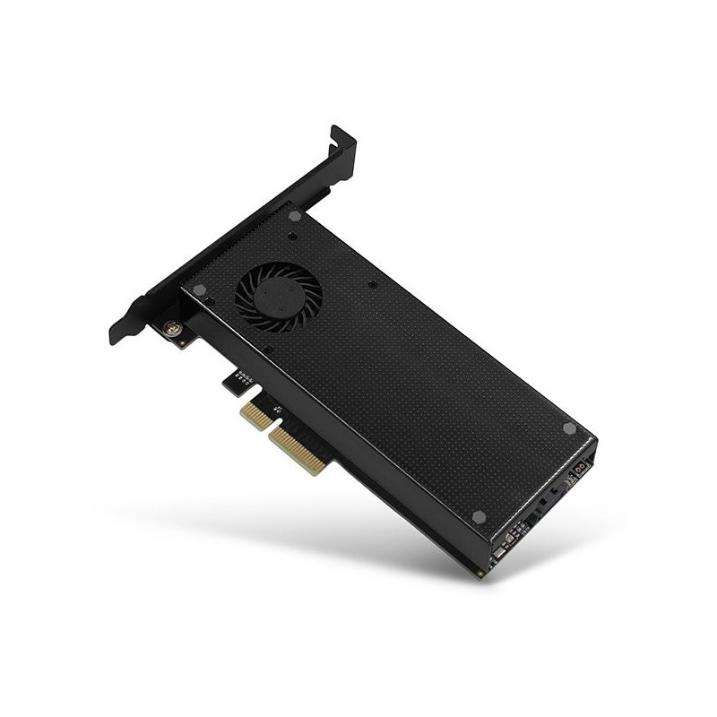 AXAGON PCEM2-DC PCI-E 3.0 4x - DUAL M.2 SSD NVMe + SATA , dual voltage ...