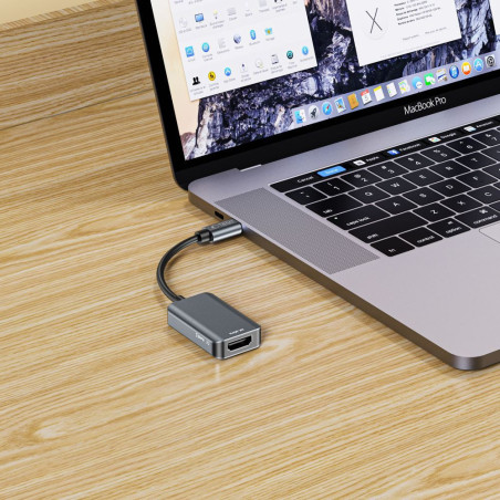 Tech-Protect UltraBoost USB-C Male HDMI Female 4K 60Hz Adapter - Black ...