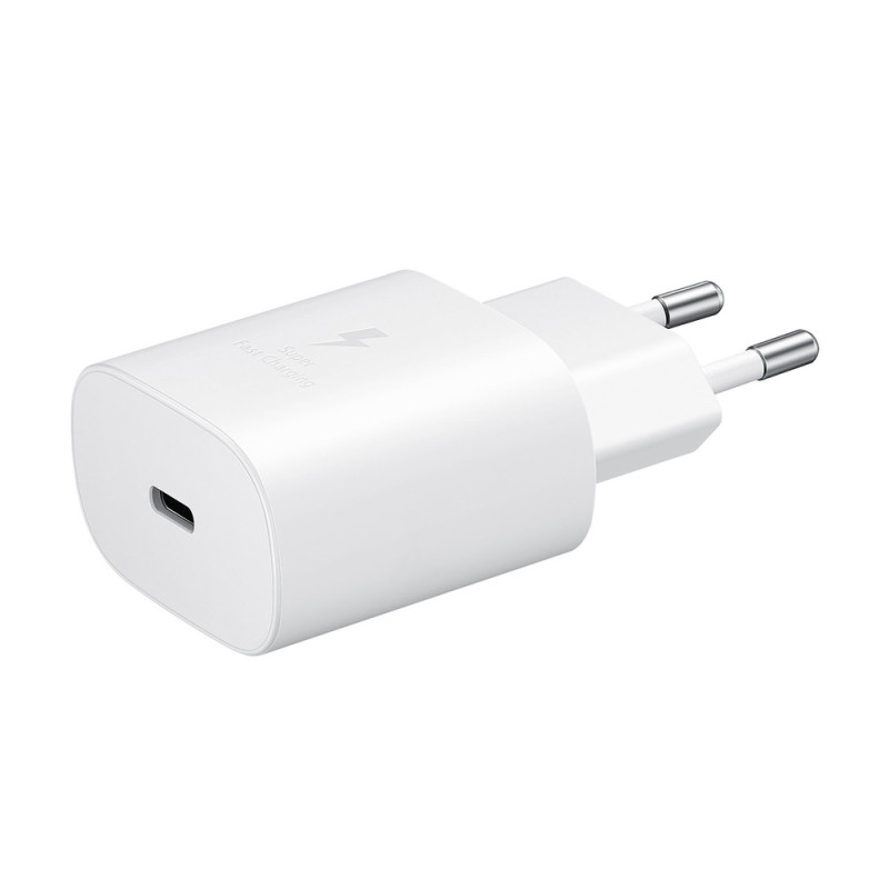 „Samsung EP-TA800EWE“ 25 W USB-C sieninio įkroviklio pakaitinis ...