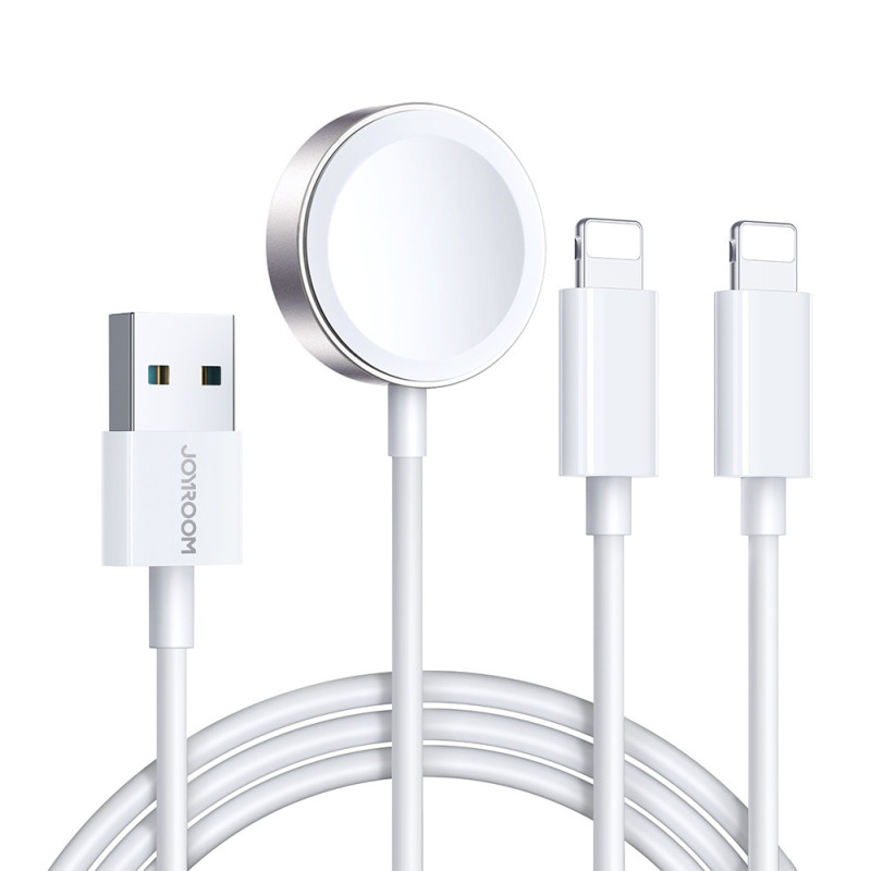 Joyroom S-IW007 3 viename laidas USB-A magnetinis įkroviklis ...
