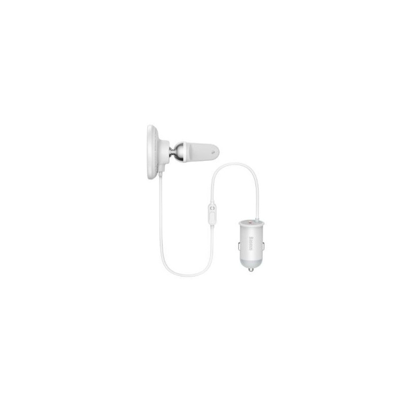 „Baseus“ belaidis automobilinis įkroviklis su „MagSafe 15W“ laikikliu ...