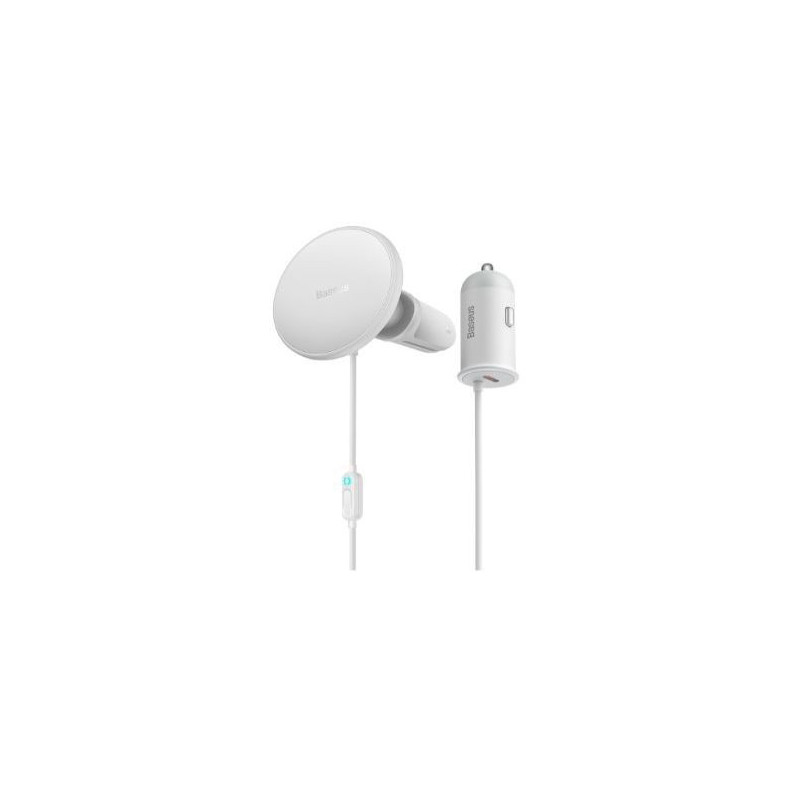 „Baseus“ belaidis automobilinis įkroviklis su „MagSafe 15W“ laikikliu ...