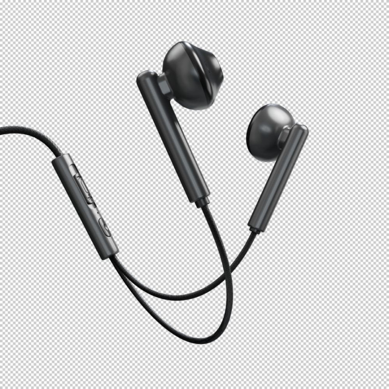 „Evelatus Crystal Clear Audio“ ausinės su 3,5 mm lizdu ir mikrofonu CCA ...