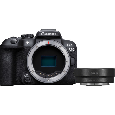 Canon EOS R10 Body + Mount Adapter EF-EOS R | Marsietis.lt