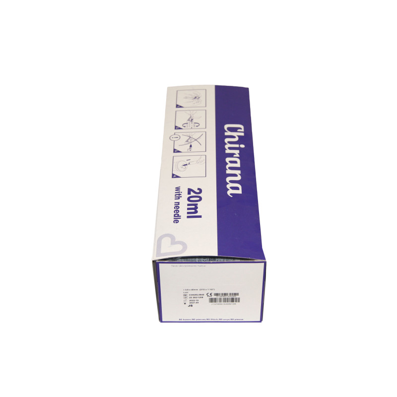 CHIRANA® 2-part disposable syringes with needles 20 ml with needle 0,80 ...