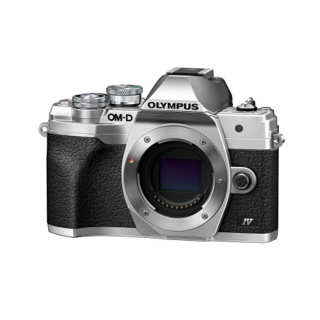 Olympus OM-D E-M10 Mark IV Body Silver | Marsietis.lt