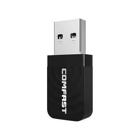 WiFi-USB adapter, 1300Mbps, 2.4GHz, 5GHz | Marsietis.lt