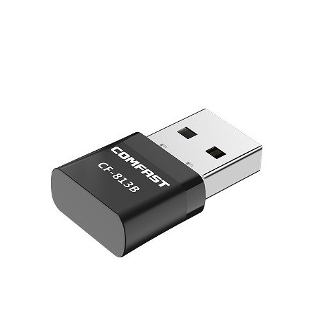 WiFi, Bluetooth USB adapter, 650Mbps, 2.4GHz, 5GHz | Marsietis.lt