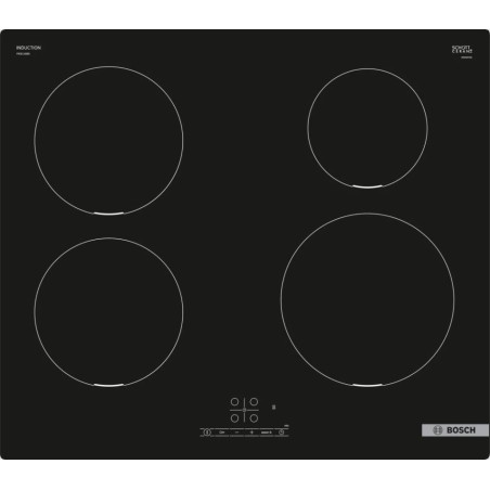 Induction Hob - BOSCH PIE611BB5E 4 zones 3700W Touch Control Black ...