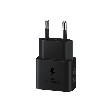 Charger - Samsung EP-T2510 25W USB-C Wall Charger + USB-C Cable Black ...