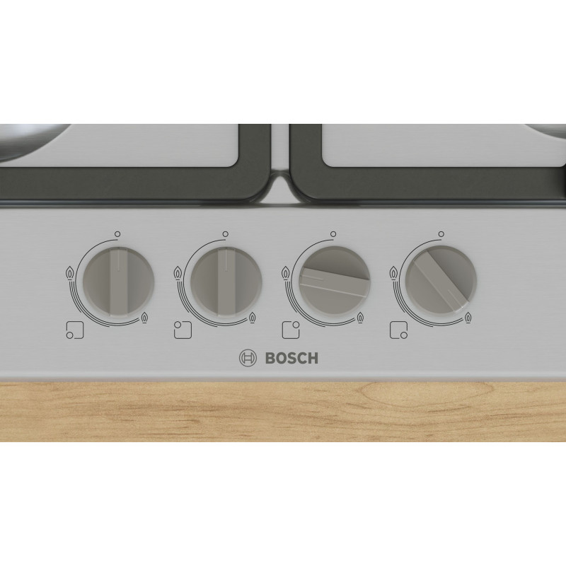 Dujinė Viryklė - Bosch Serie 4 PGH6B5K90 58cm 4 Zonos Nerūdijančio ...