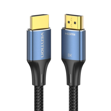 HDMI kabelis - Vention Medvilnės Pintas HDMI-A M į M 8K 3M 48Gbit s ...