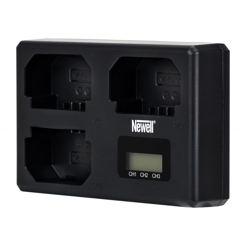 Charger - Newell TT-USB-C Triple-Channel Charger for NP-FZ100 Black ...
