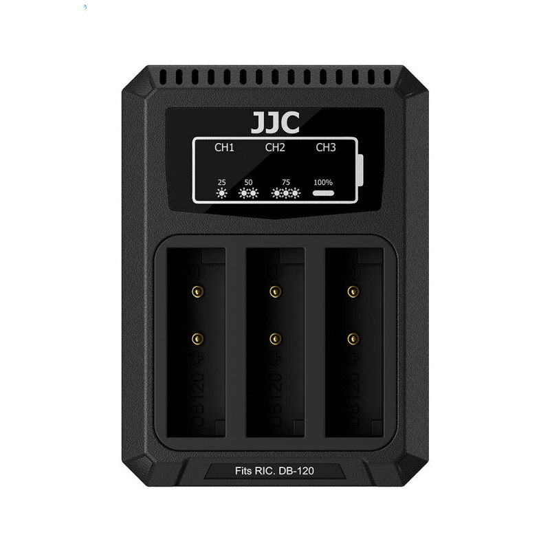 Baterijų Įkroviklis - JJC DCH DB120TC Multi Battery Charger ...