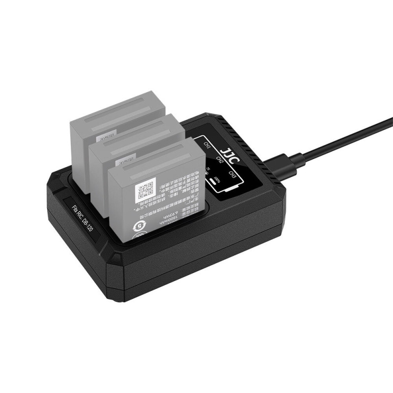Baterijų Įkroviklis - JJC DCH DB120TC Multi Battery Charger ...