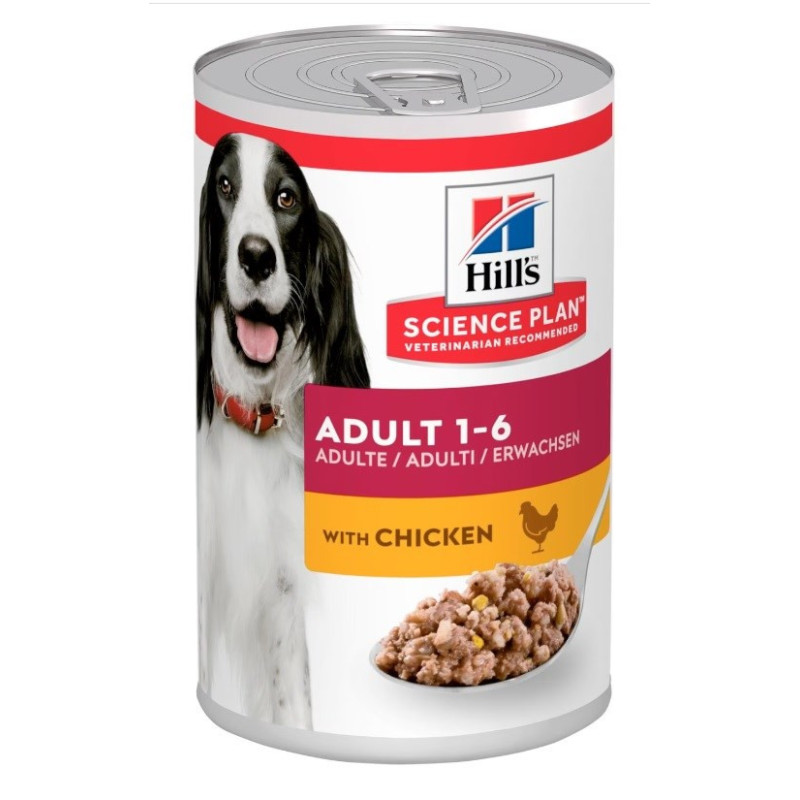 HILL S Science Plan Canine Adult Chicken - šlapias šunų ėdalas - 370 g ...