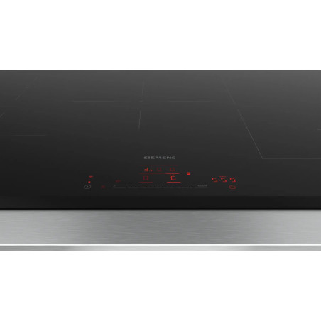 Siemens iQ500 ED851HWB1E hob Black Built-in 80 cm Zone induction hob 5 ...