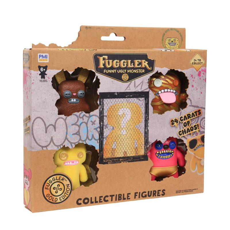 FUGGLER S3 GOLD EDITION FIGURES - 5 PACK DELUXE BOX ASSORTMENT ...