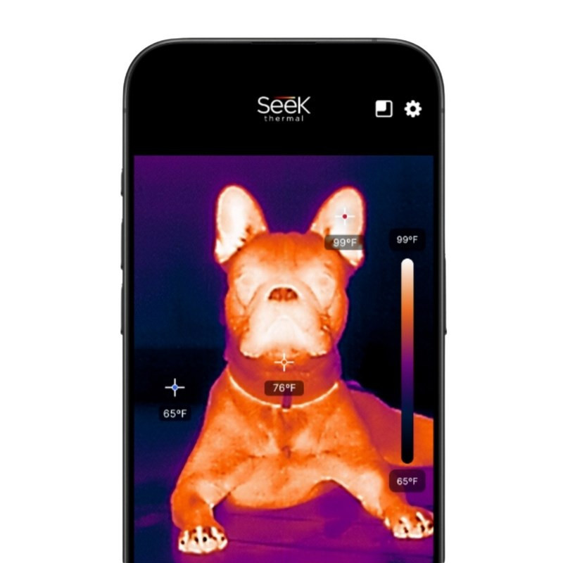 Seek Thermal CQ-DBAX thermal imaging camera Black 320 x 240 pixels ...