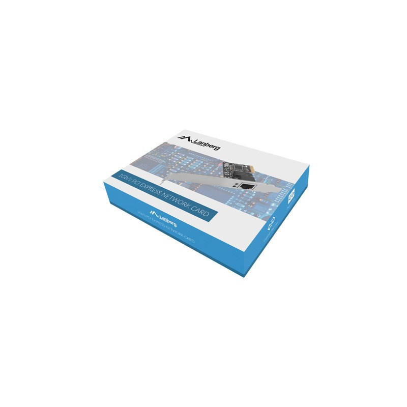 Lanberg PCE-1GB-201 Ethernet plokštė 1GB RTL8111C su žemo profilio ...