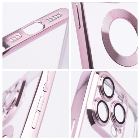 Case for iPhone 17 Pro 18 Pro low camera edge Glam powder pink ...