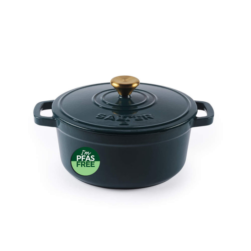 Salter BW13771GR Chester 3,4 l ketaus puodas 24 cm, žalias | Marsietis.lt
