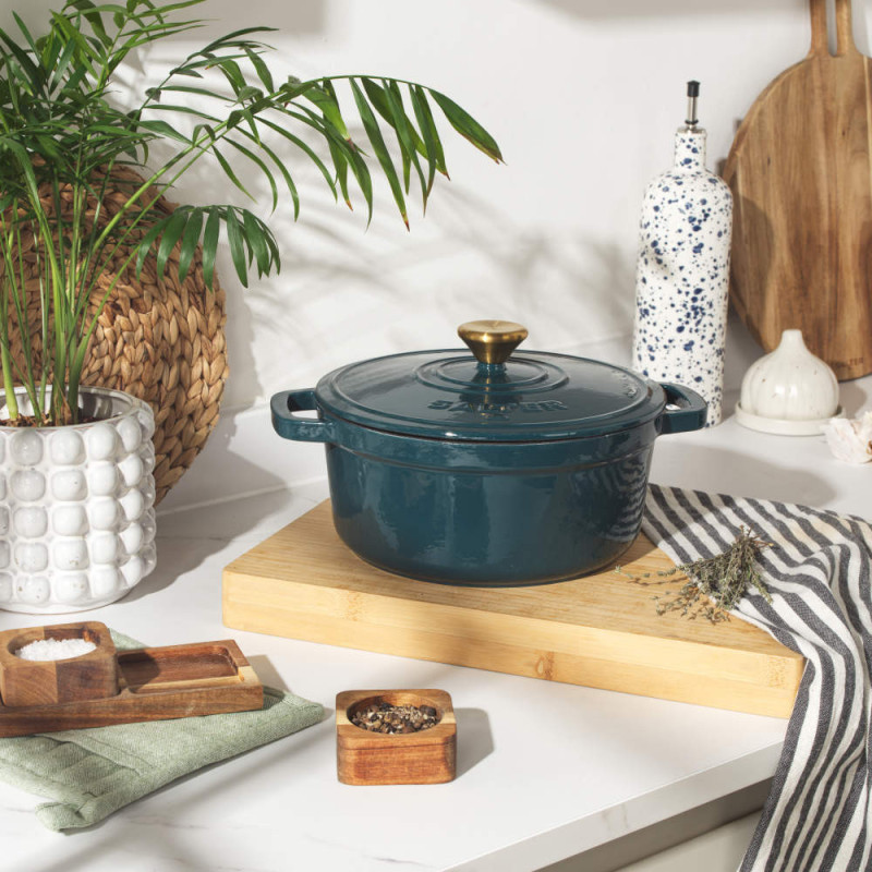 Salter BW13771GR Chester 3,4 l ketaus puodas 24 cm, žalias | Marsietis.lt